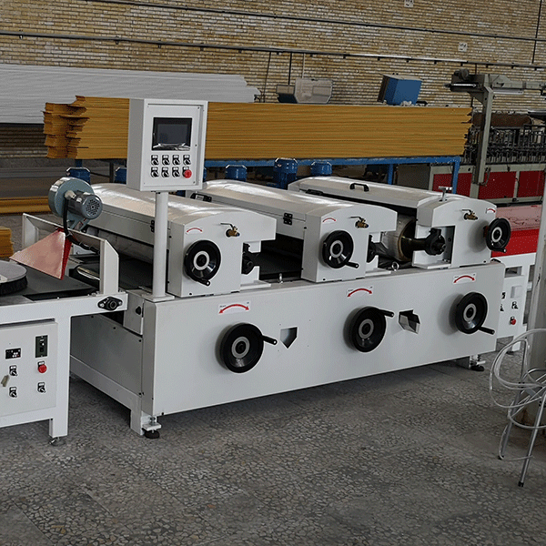 UV coating machine for PVC ceiling and wall panel - Anda Machinery Co ...